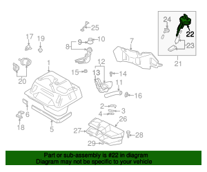 1999-2005 Mazda Miata Fuel Pump Assembly Gasket BP4W-60-962 | Mazda-Parts