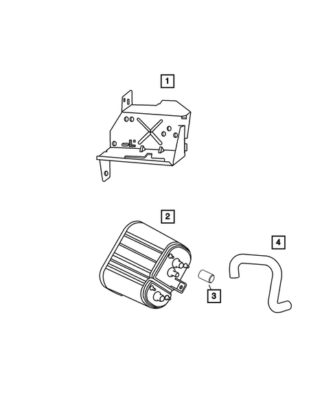 Vacuum Canister for 2006 Jeep Wrangler | Mopar Factory Parts