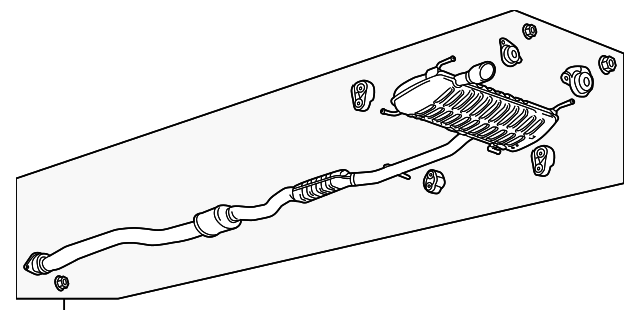19420115 - F (S)Muffler 2013-2016 Cadillac ATS | Gateway Buick GMC Parts