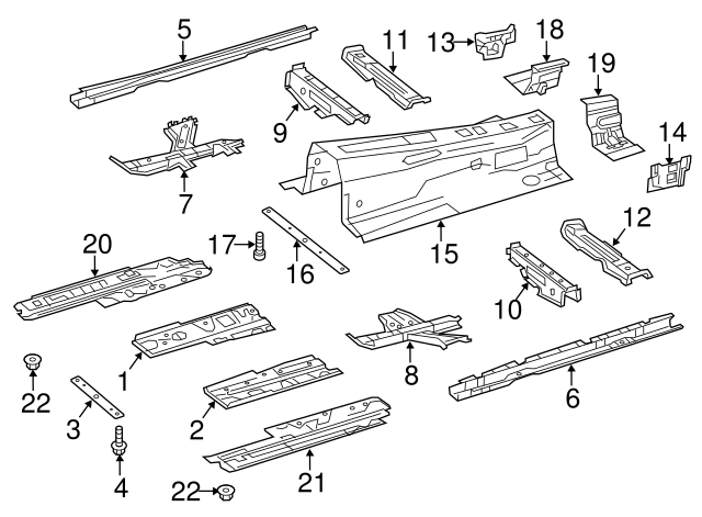 207-680-62-00 - Under Cover 2010-2017 Mercedes-Benz | Mercedes-Benz USA ...