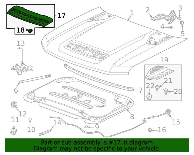 2020-2021 Chevrolet Vent 84221739 | TascaParts.com