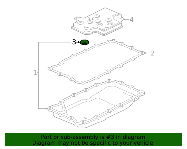 2016-2021 GM Automatic Transmission Oil Pan Magnet 24274971 ...