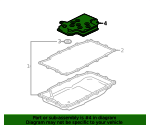 2019-2025 GM Automatic Transmission Fluid Filter Kit with Seal 24294355 ...