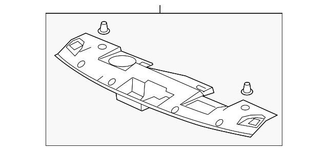 71125-TXM-A00 - Cover, Front Grille - 2019-2021 Honda Insight | Genuine ...