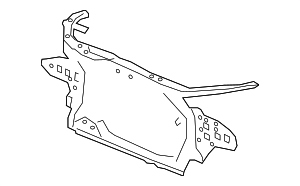 OEM 2019-2021 Honda Insight Bulkhead Assembly, Front 71400-TXM-A00 ...