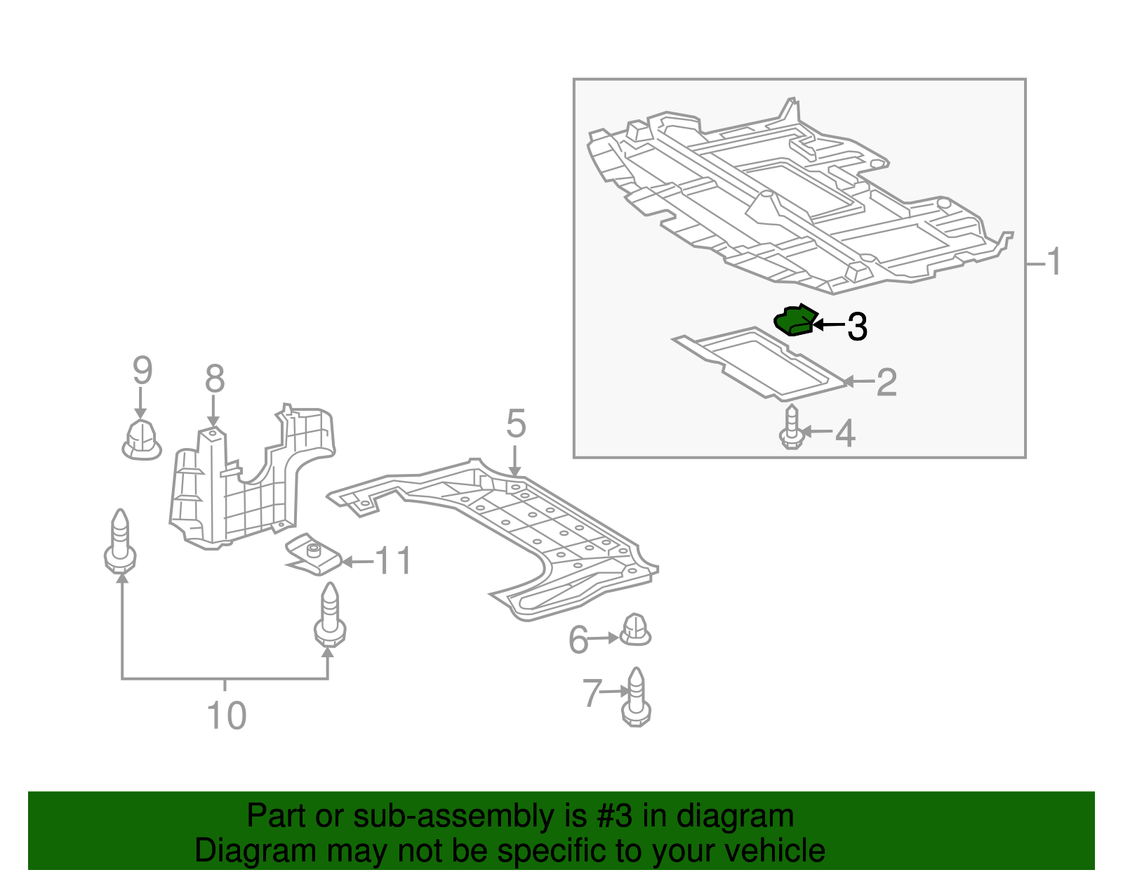 90179-06104 - 2006-2024 Lexus - Engine Oil Drain Plug Access Cover Nut ...