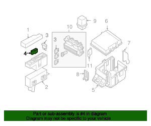 2003-2024 Nissan Fusible Link 24370-C9900 | Ziegler Nissan of Orland Park