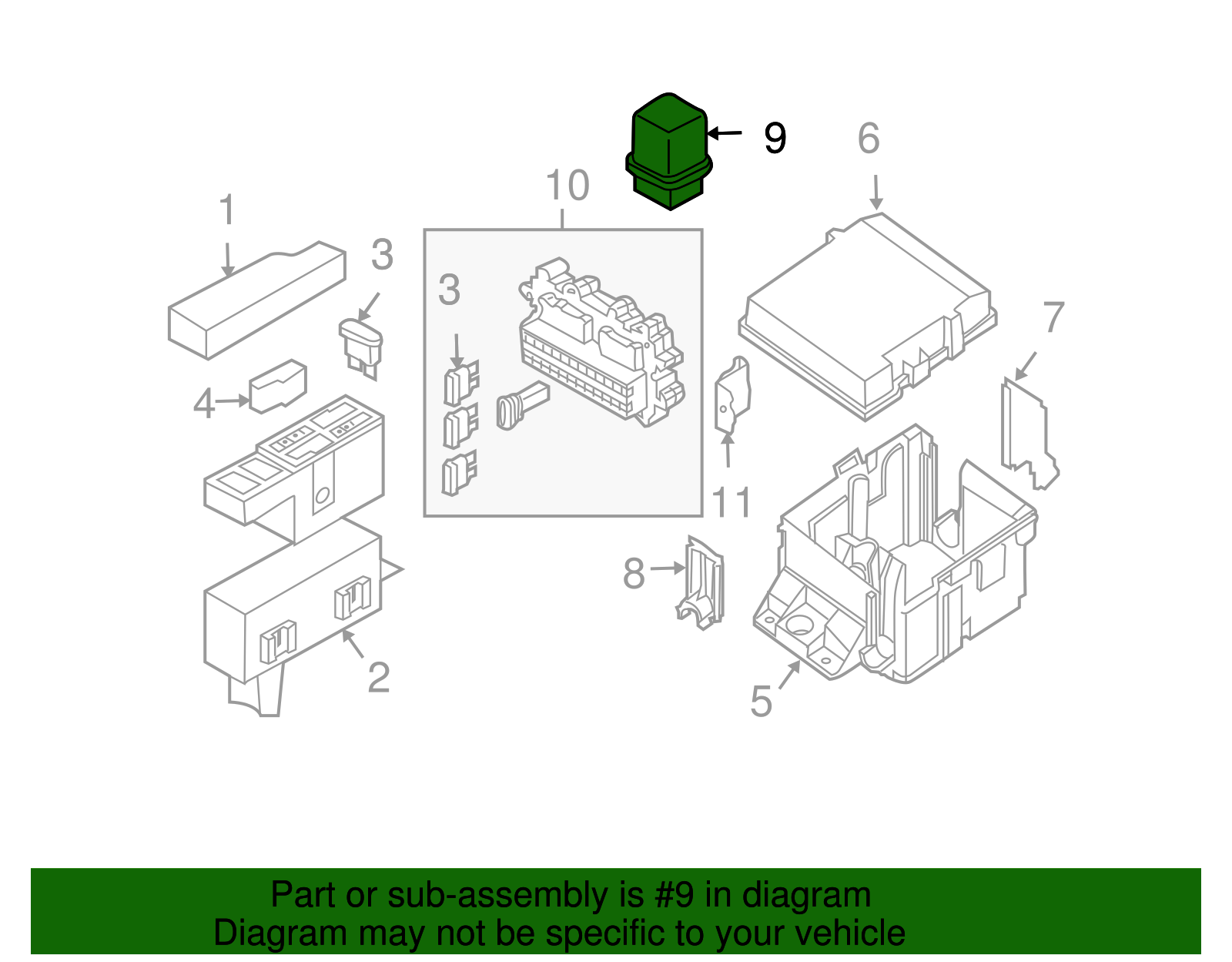 2000-2024 Nissan Active Body Control (Abc) Relay Relay Air Conditioner ...