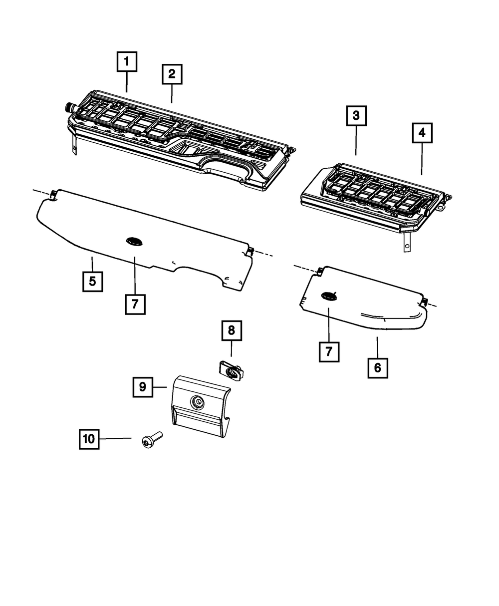 2013-2019 Ram Load Floor 5SD54DX9AD | My Mopar Parts