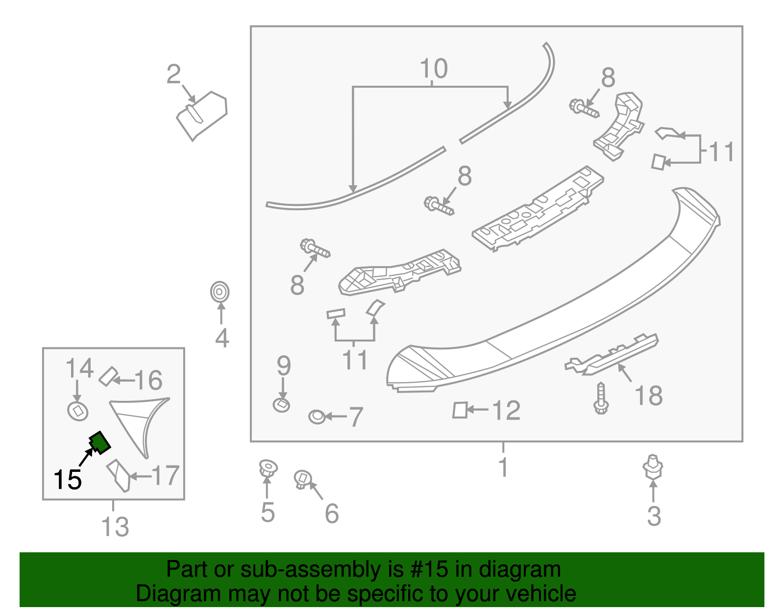 KD53-51-0B6B - OEM NEW 13-19 Mazda CX-9 CX-5 Outer Lower Lift Gate ...