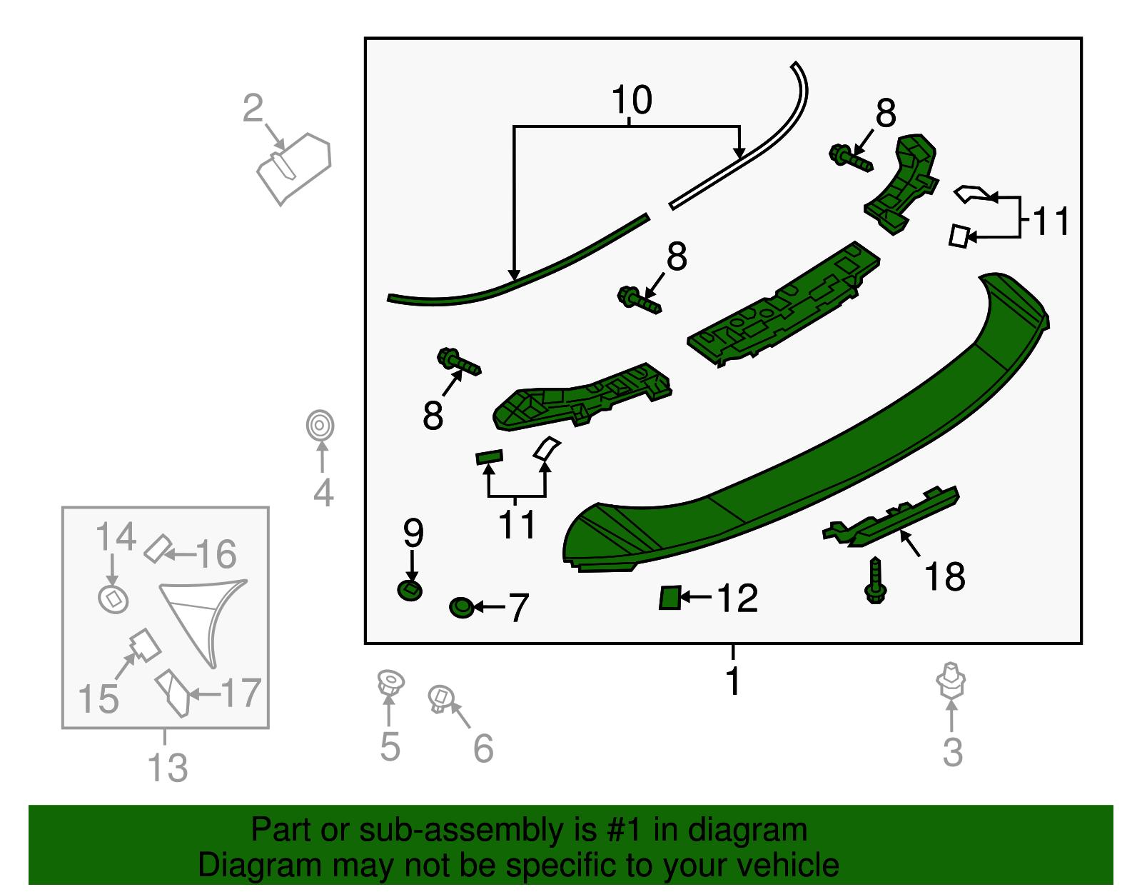 2014-2016 Mazda 3 Spoiler Assembly bhn951960b50 | Retail Performance ...