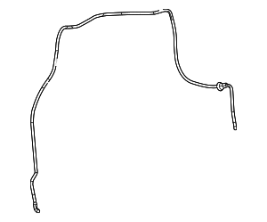 2011-2015 Mopar Windshield Washer Hose 55079143ac | TascaParts.com