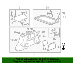 2012-2024 GM Cargo Tie Down 42400871 GM | GMPartsDirect.com