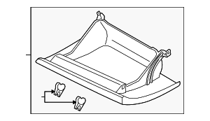 31688697 - Glove Box Door - 2018-2020 Volvo XC60 | Volvo OEM Parts Direct
