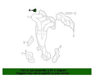 90179-08101 - Manifold Nut 2011-2016 Toyota | Longo Toyota Parts