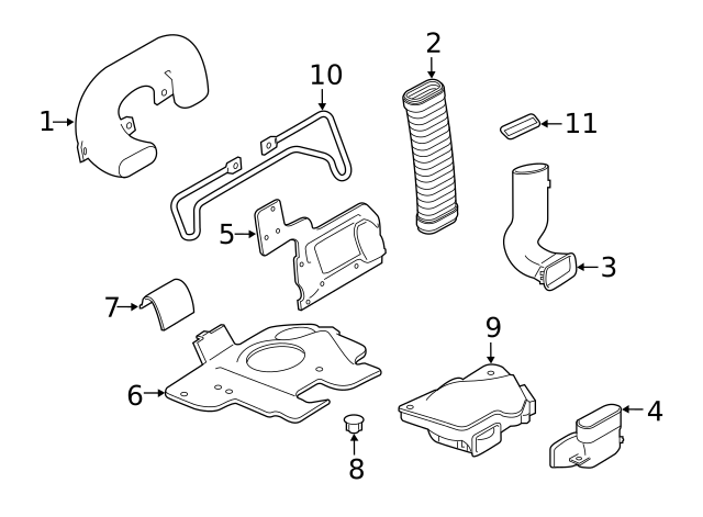 2021-2023 Nissan Armada Blower 873D5-6JF0A | TascaParts.com
