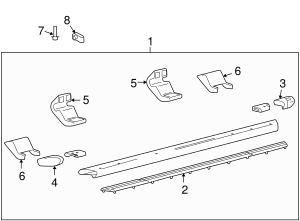 2009-2014 Ford F-150 Running Board BL3Z-16450-AAPTM | Varsity Ford