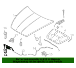 81130-L2000 - Latch 2021-2025 Kia K5 | Kia.Parts Store