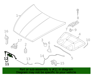 81130-L2000 - Latch 2021-2025 Kia K5 | Kia.Parts Store