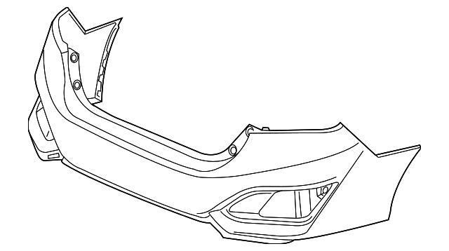 04715-TRT-A90ZZ - Bumper Cover 2018-2021 Honda Clarity | Honda Parts Online