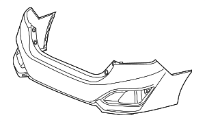 04715-TRT-A90ZZ - Bumper Cover 2018-2021 Honda Clarity | Honda Parts Online