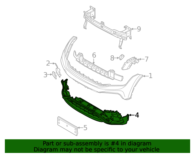 5NN-805-903-K-9B9 - Spoiler 2022-2024 Volkswagen Tiguan | Volkswagen ...