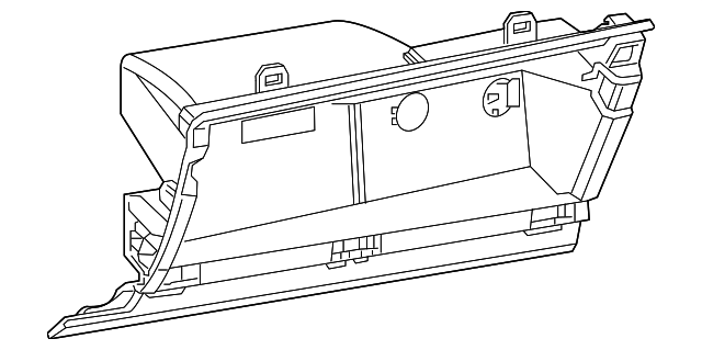 2019-2020 Ram Glove Box Assembly 6YK15TX7AA | TascaParts.com