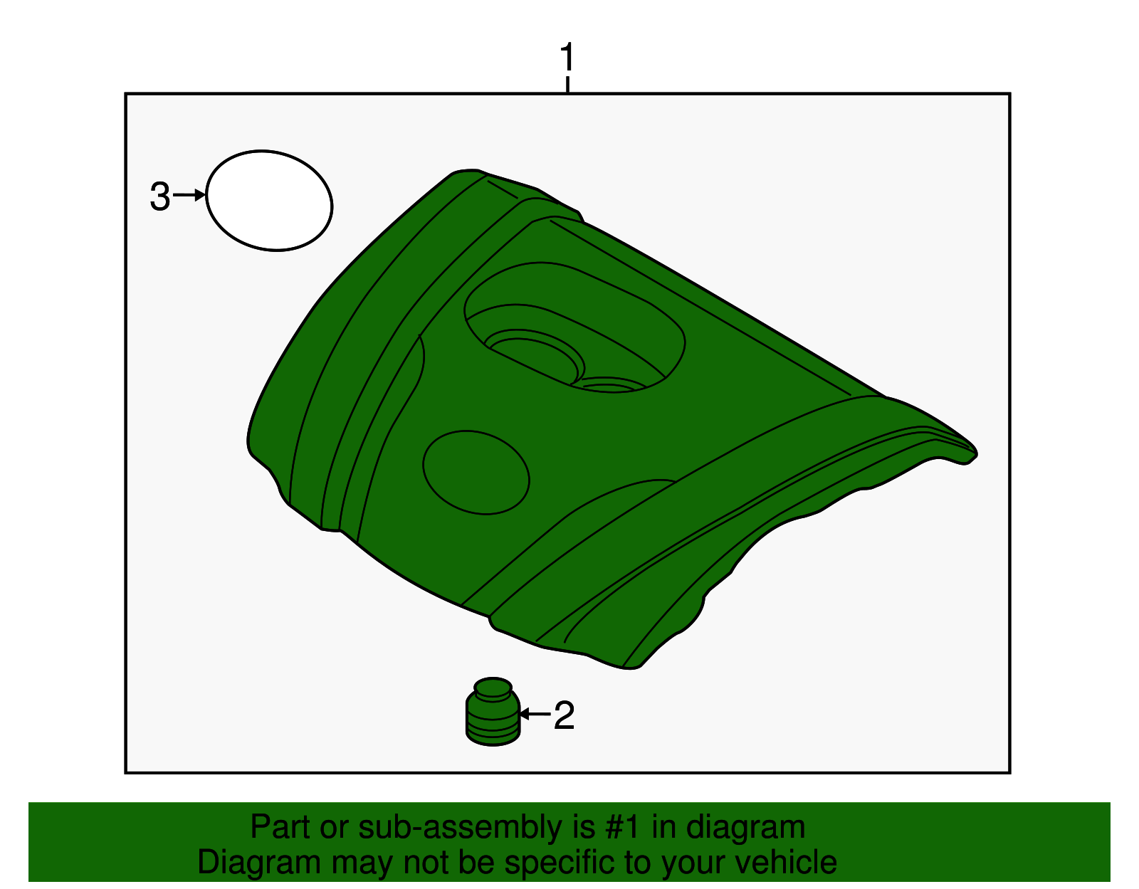 PYFA-10-2F0 - Engine Cover 2018-2019 Mazda | Mazda Parts Connect