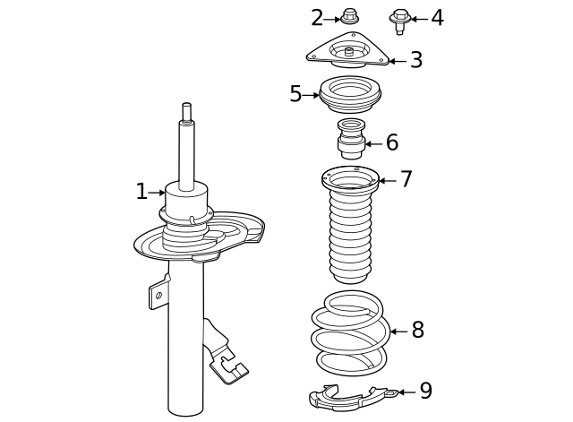 54325-6LB0A - Strut Bearing 2020-2024 Nissan Sentra | Nissan Parts ...
