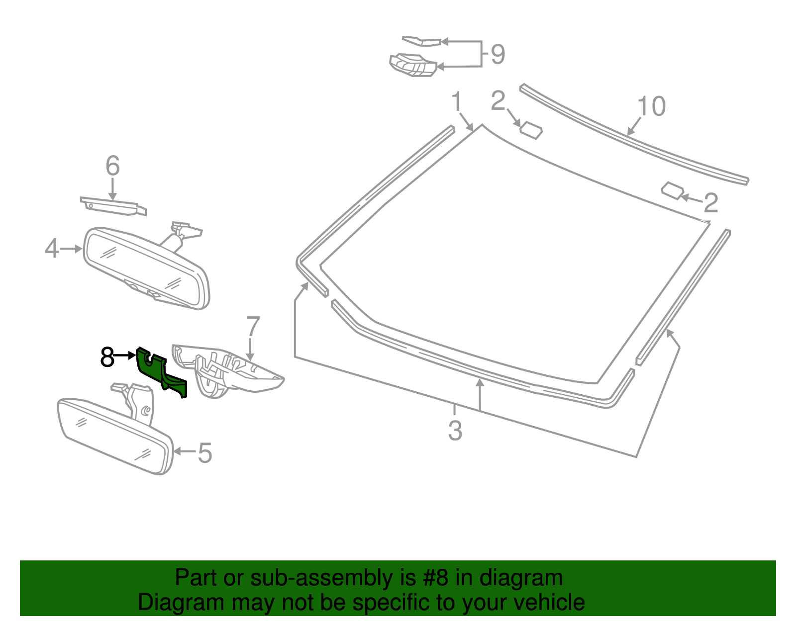 2015-2020 Acura TLX Lid 76413-TZ3-A11 | Acura Parts Now