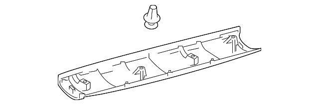 67939-0R050-C0 - Upper Trim Panel - 2019-2021 Toyota | OEM Genuine ...