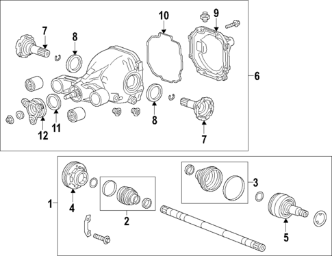Differential for 2014 Cadillac ATS | GM Parts Center