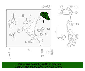 2019-2022 Volvo Rear Mount 32246809 | AutoNationParts.com