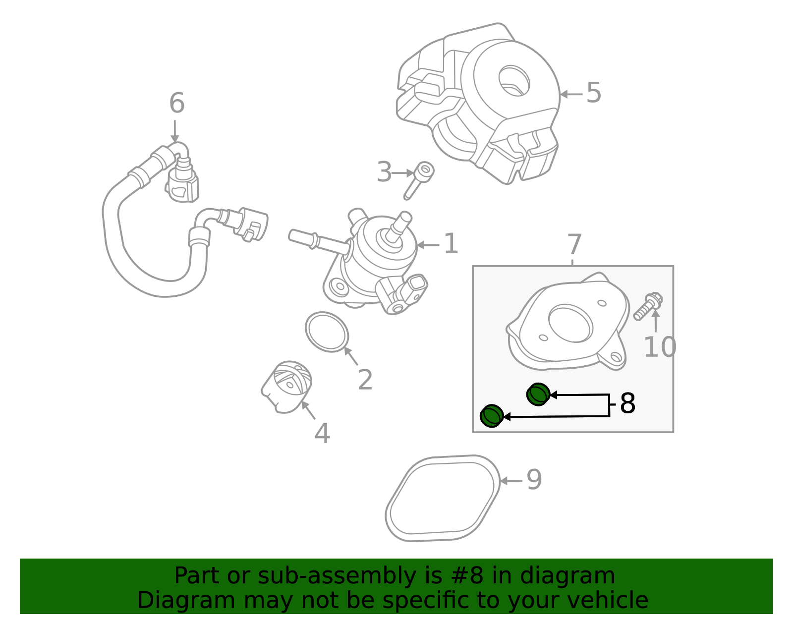 BL3Z-9374-A - Fuel Pump Gasket 2011-2025 Ford | Ford Parts Direct