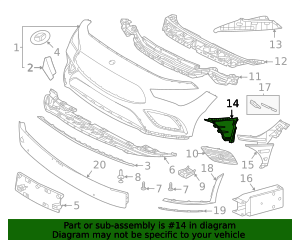 118-885-48-01 - Side Bracket 2020-2023 Mercedes-Benz | Mercedes-Benz ...