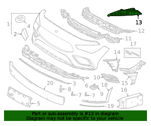 118-885-50-00 - Side Mount 2020-2023 Mercedes-Benz | Mercedes-Benz USA ...