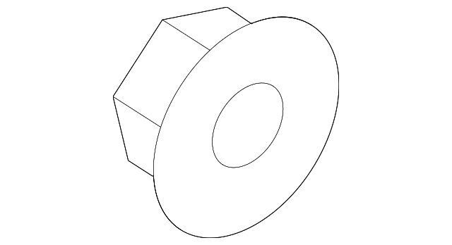 2006-2019 Ford Nut W712435-S439 | OEM Parts Online