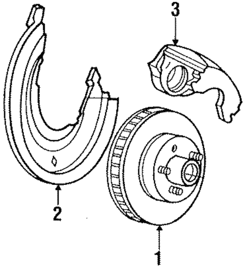 Front Brakes for 1991 Ford Ranger | Gene Messer Ford Parts