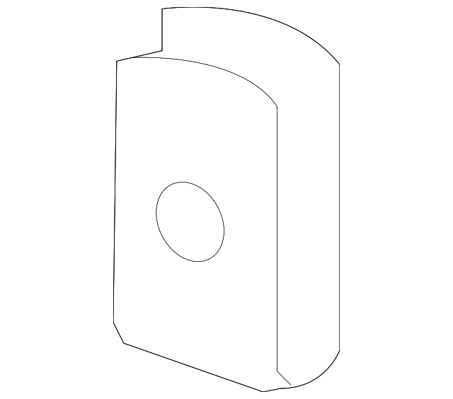 2009-2016 Audi Trunk Lid Stop 8K5-827-373-B | Audi OEM Parts