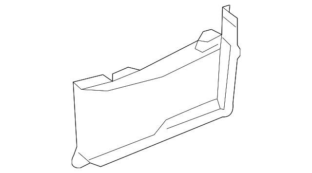 2016-2020 Chevrolet Camaro Floor Extension 23160401 | GMPartsDirect.com