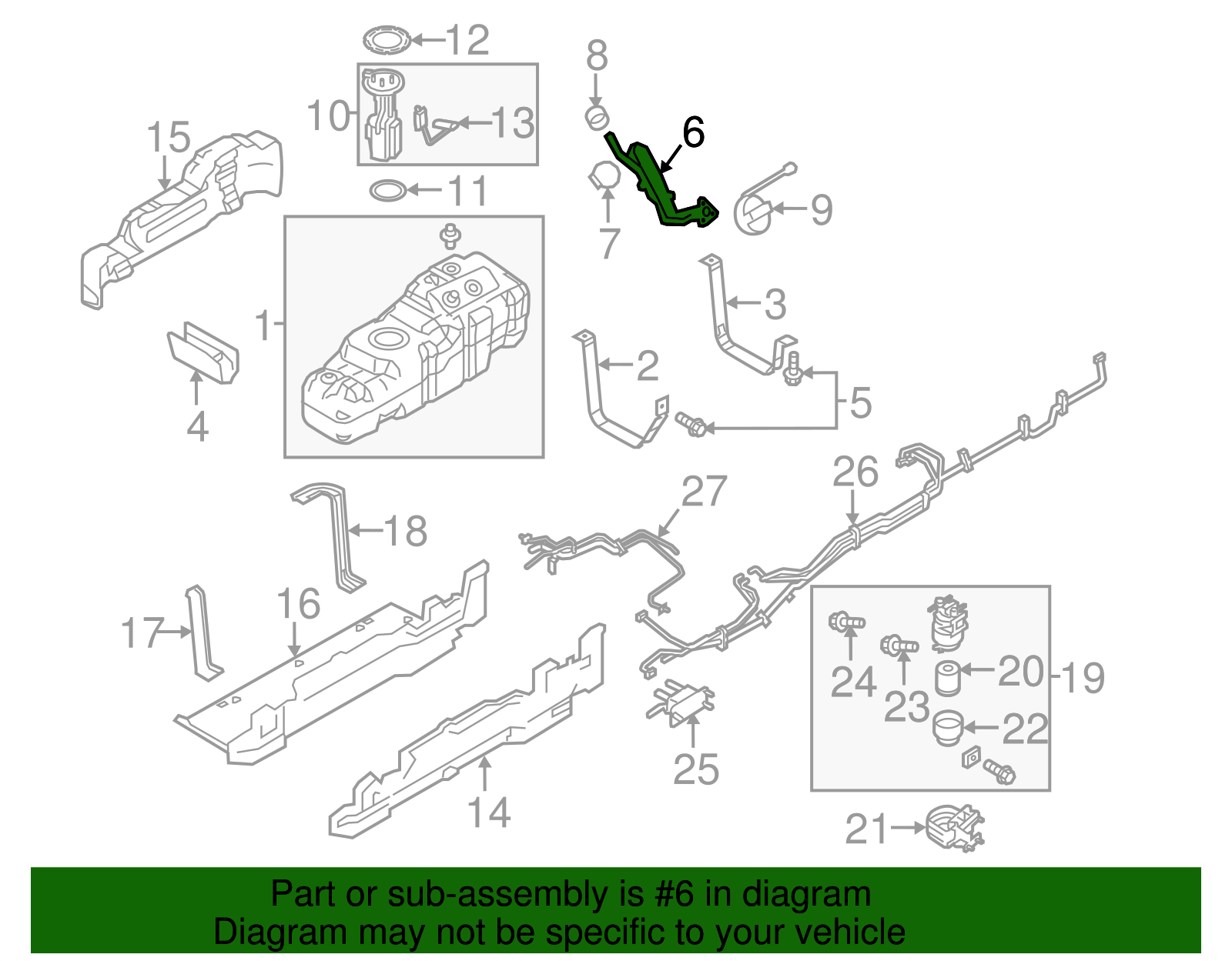 2011-2016 Ford Filler Pipe BC3Z-9034-EJ | Ford OEM Parts Outlet