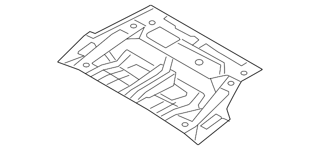 2012-2017 Hyundai Azera Center Floor Pan 65511-3V100 | OEM Parts Online