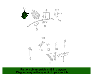 84307-47020 - Clock Spring - 2010-2016 Toyota | OEM Parts To You