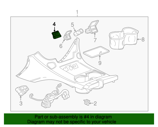 23105961 Switch - New OEM Part From GM Parts Direct | GM Parts Store