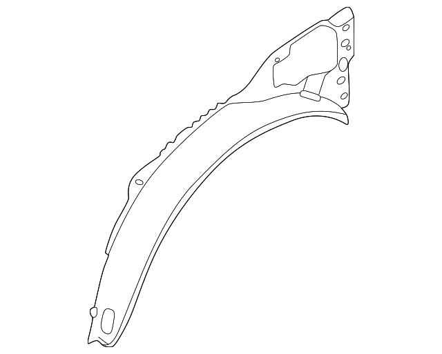 2021 Ford Bronco Inner Wheelhouse M2DZ-7827864-A | TascaParts.com