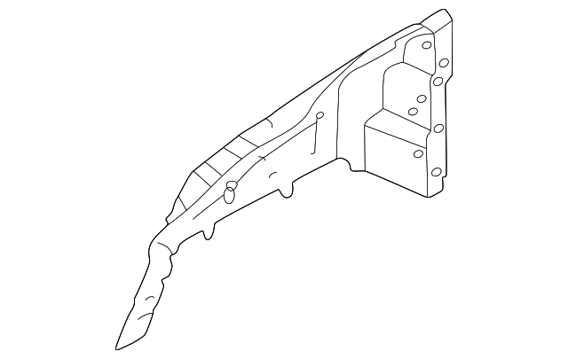 2021 Ford Bronco Outer Wheelhouse M2DZ-7827886-A | TascaParts.com