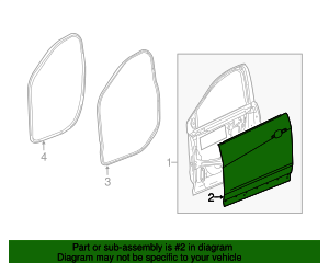 2018-2024 Chevrolet Panel 84847899 | GM Parts Center