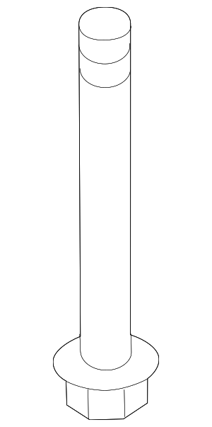 90119-A0450 - Suspension Cross-Member Mount Bolt - 2018-2023 Toyota ...