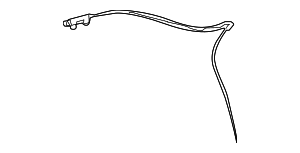 1K1-823-535-A - Hood Release Cable 2005-2010 Volkswagen ...