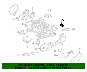 Interior Lamp 000-906-20-12 | Mercedes-Benz Parts